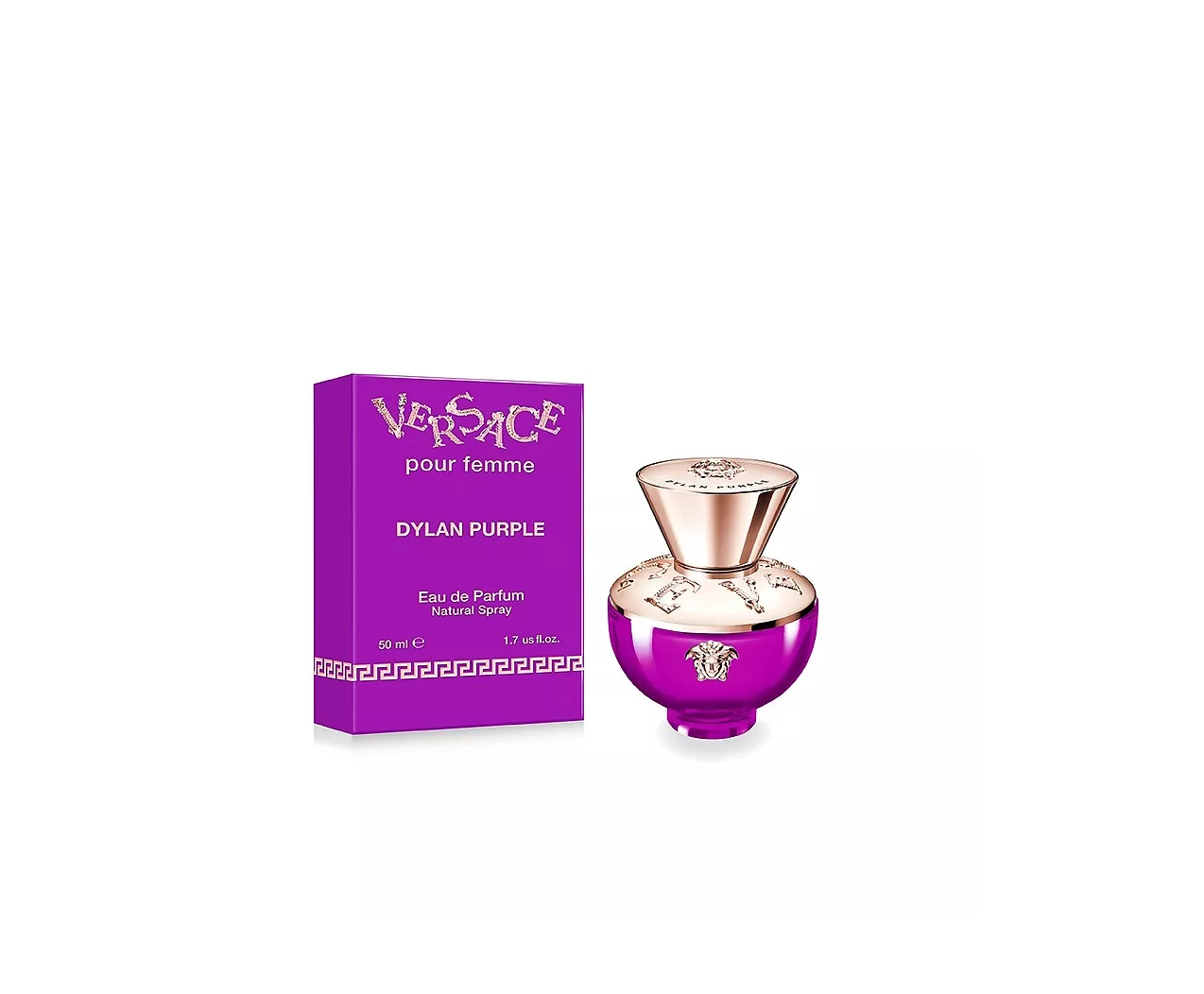 Versace Dylan Purple 50 мл парфюмерная вода для женщин, цветочные, фруктовые