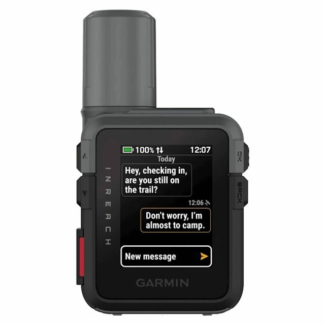 Навигатор Garmin inReach Mini 3, Black/Черный