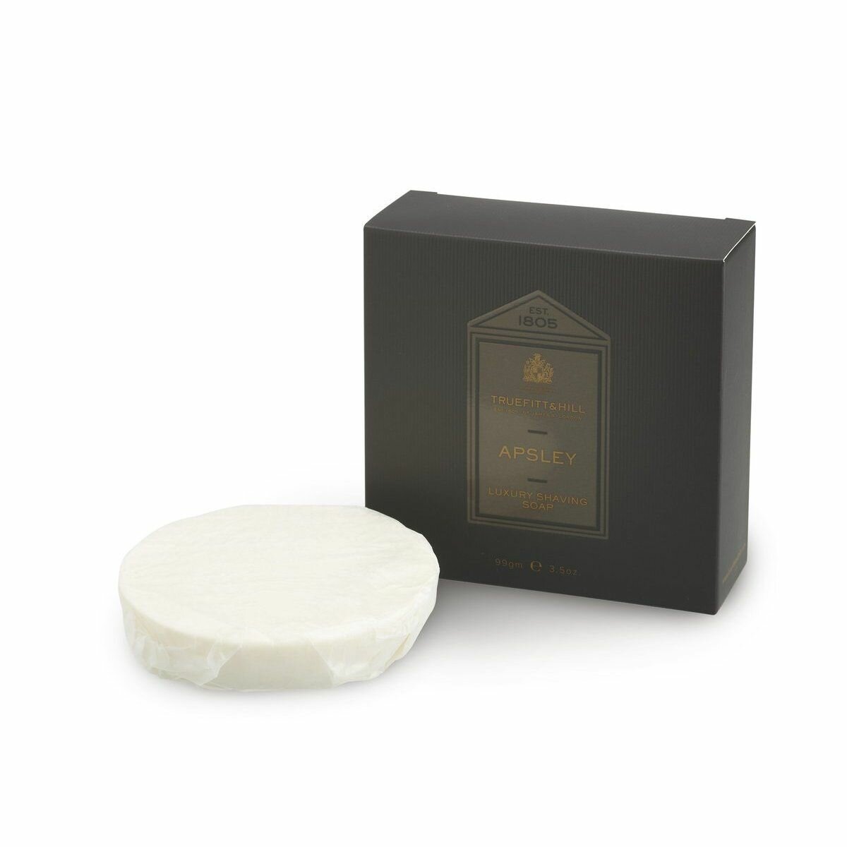 Truefitt & Hill Apsley Мыло для бритья 99 гр (сменный блок)