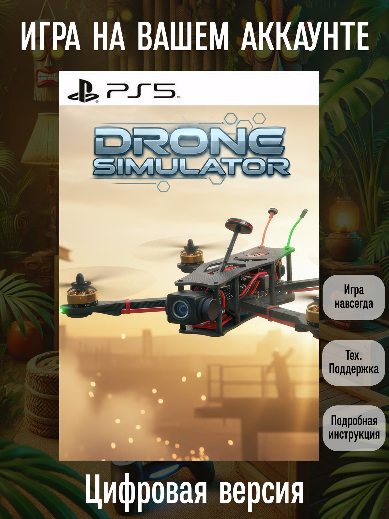 Drone Simulator | PlayStation | английский язык | Симуляторы