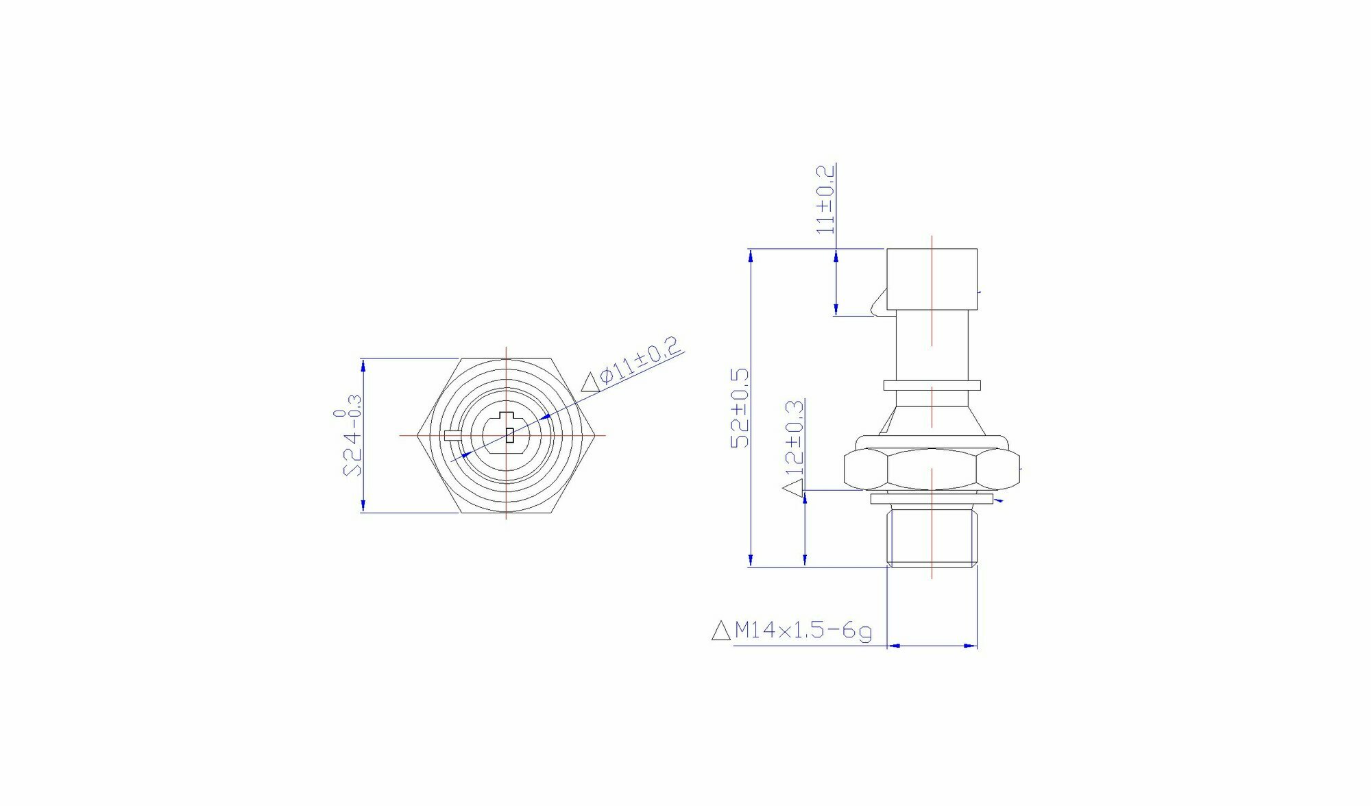Датчик давления масла Chevrolet Cruze (J300) 09-, Aveo (T200, T250, T255) 03-, Opel Astra F, G, H 92-, Antara A 06-