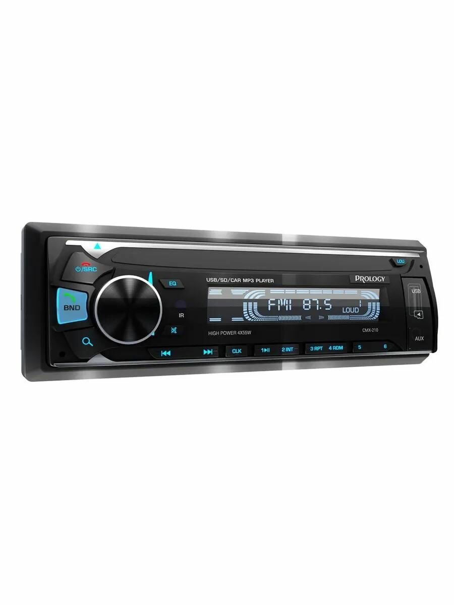 Автомагнитола Prology CMх-210 1DIN 4х55 Вт, v4,2 ПДУ (PRCMX210)