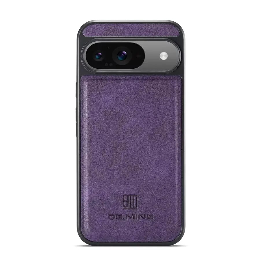 Магнитный кожаный чехол для Google Pixel 10 Pro 9 8 Pixel10 XL Фиолетовый, Purple, for Pixel 9 Pro