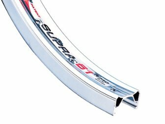 Обод 20 ALEXRIMS SUPRA B1 стальной, одинарный, 48H, 406х25.4/32х18.2мм, A/V, серебристый (DTK-334)