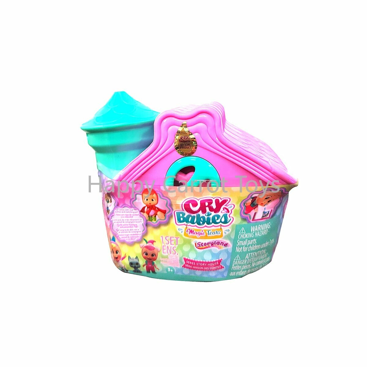Фигурка Cry Babies Magic Tears Icy World I Love Vip Pets Mini Fans Spring Vibes 6