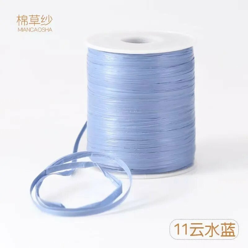 Пряжа рафия для сумок и шляп ISPIE 7494801 Milk blue