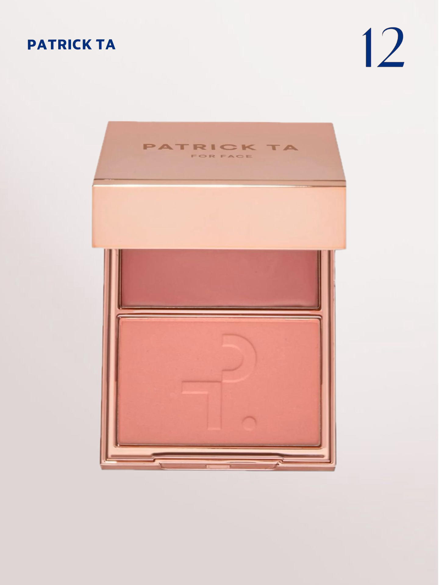PATRICK TA Румяна Major Headlines Double-Take Crème and Powder Blush Duo оттенок Not Too Much