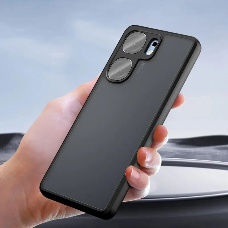 Полупрозрачный чехол для Vivo IQOO Neo 9/ 9 Pro / 9S /9S Pro , Матовый противоударный защитный чехол для VIVO IQOO NEO 9S Про/ 9 Про