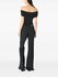 Брюки Marine Serre Tailored wool flare pants, размер L, черный