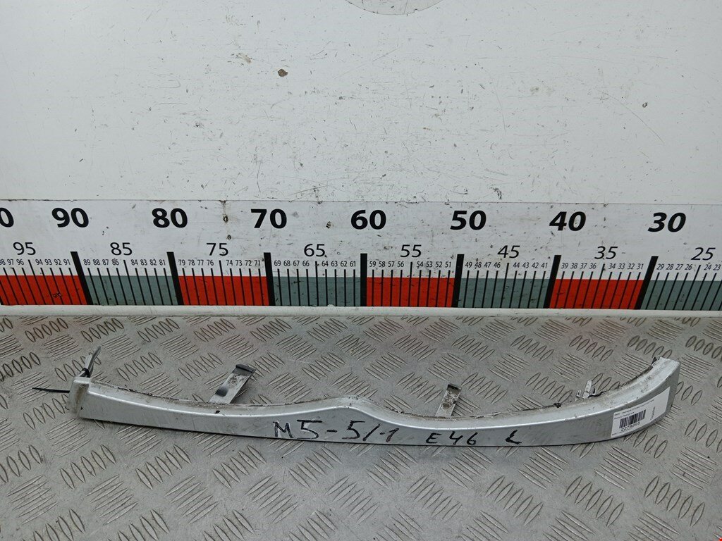Накладка (планка) под фару левая BMW 3-Series (E46) 51137043409 арт. 2278895