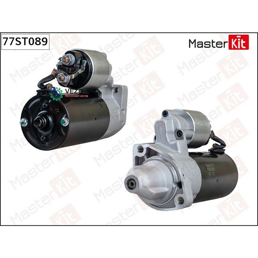 MASTERKIT 77ST089 Стартер MERCEDES W210/W220/W221 1.7kw (1.7kw) Masterkit