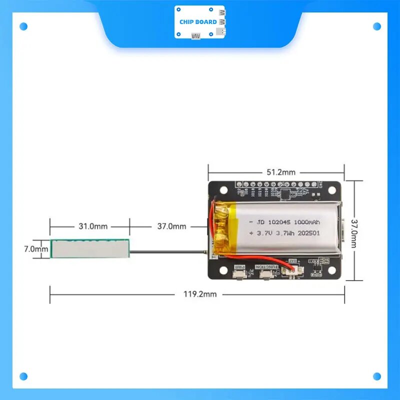 ThinkNode M2 Meshtastic (LoRa) ESP32-S3 Without Case — фото 1