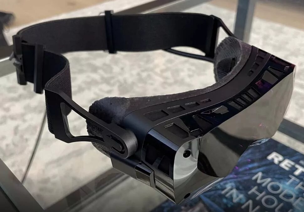 Крепление Audio Strap для Bigscreen Beyond, с выдвижным кабелем — фото 1