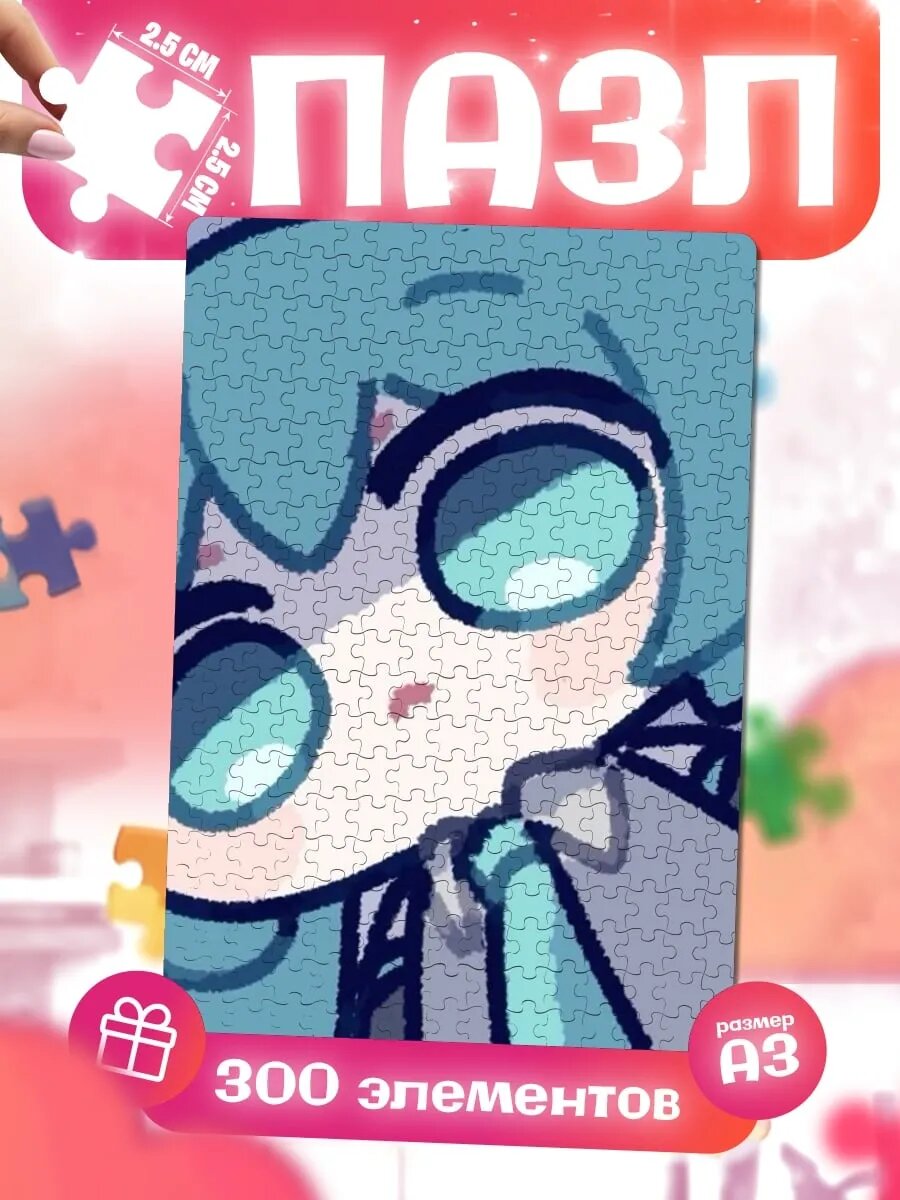 Пазлы для детей и взрослых Мику Хацунэ