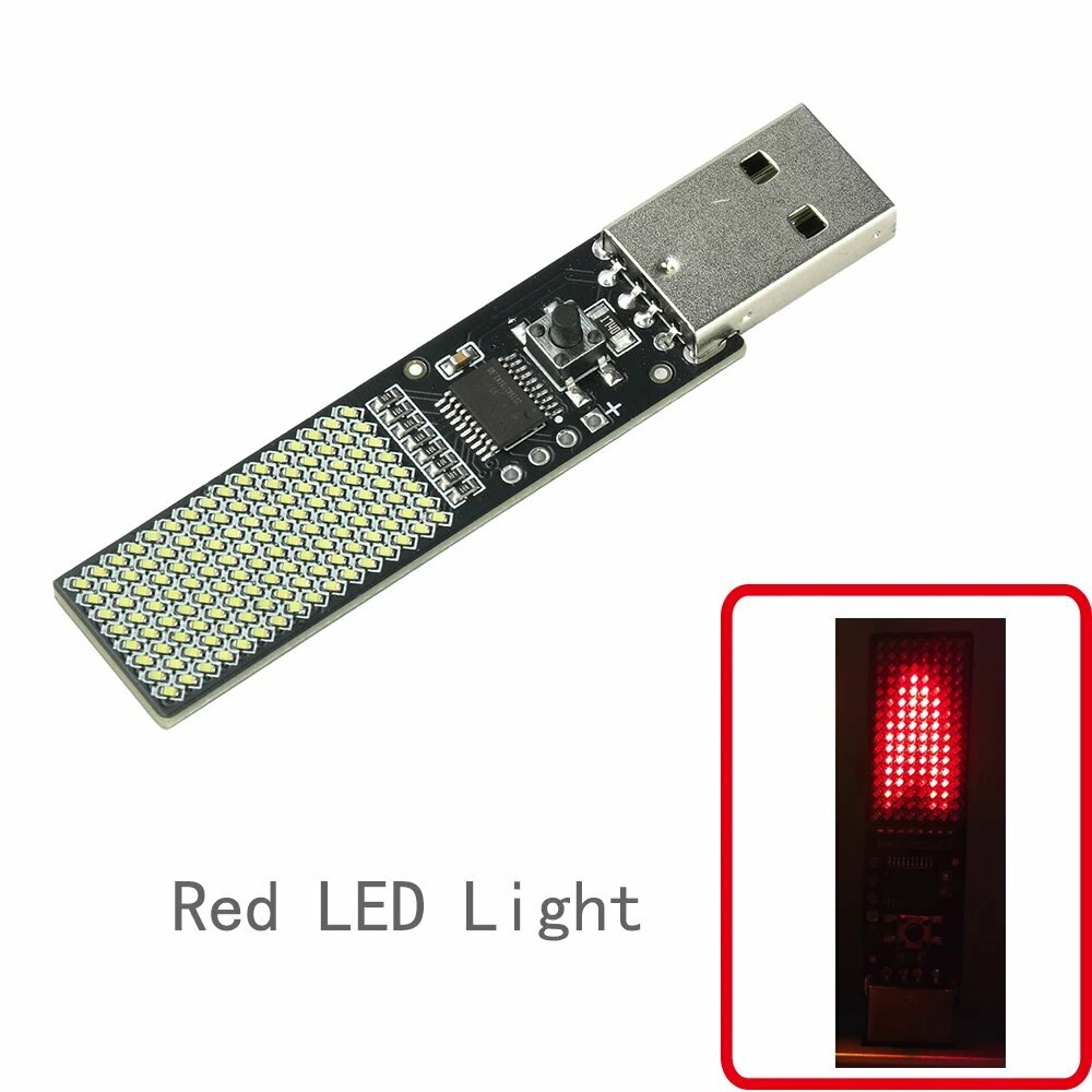 Модуль атмосферного освещения Ziqqucu 8x16 LED со светом пламени