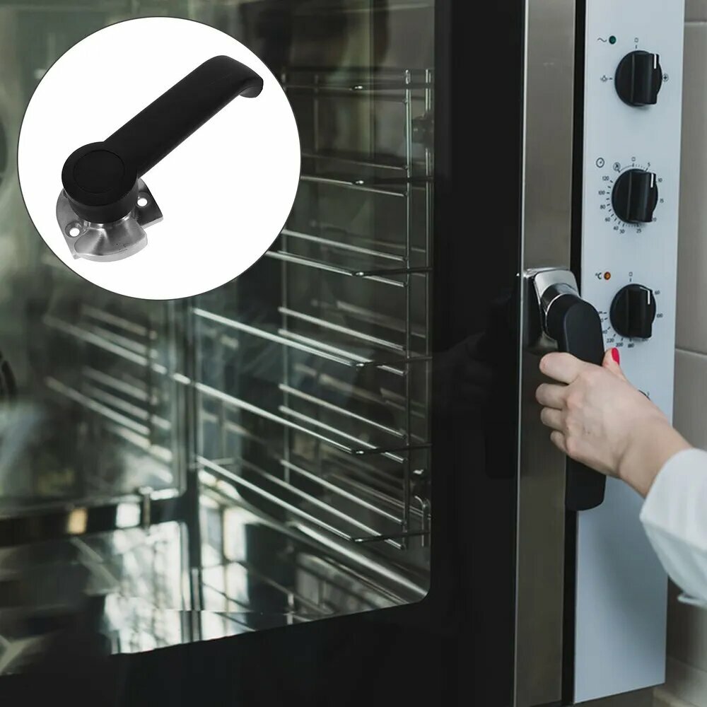 Запор Для Двери Парового Шкафа, Прочный, Из Нержавеющей Стали, 1 Комплект