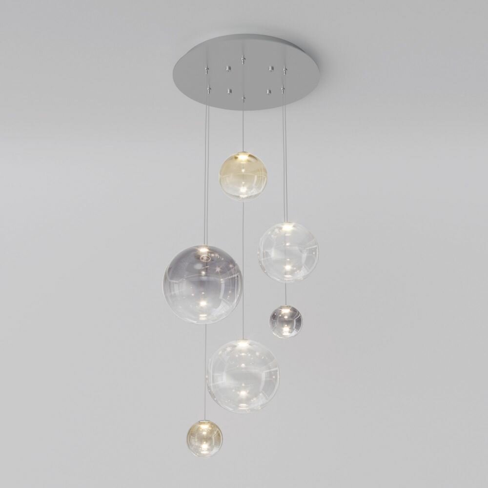Подвесной светильник Eurosvet 50230 LED / подвесной светильник / хром.