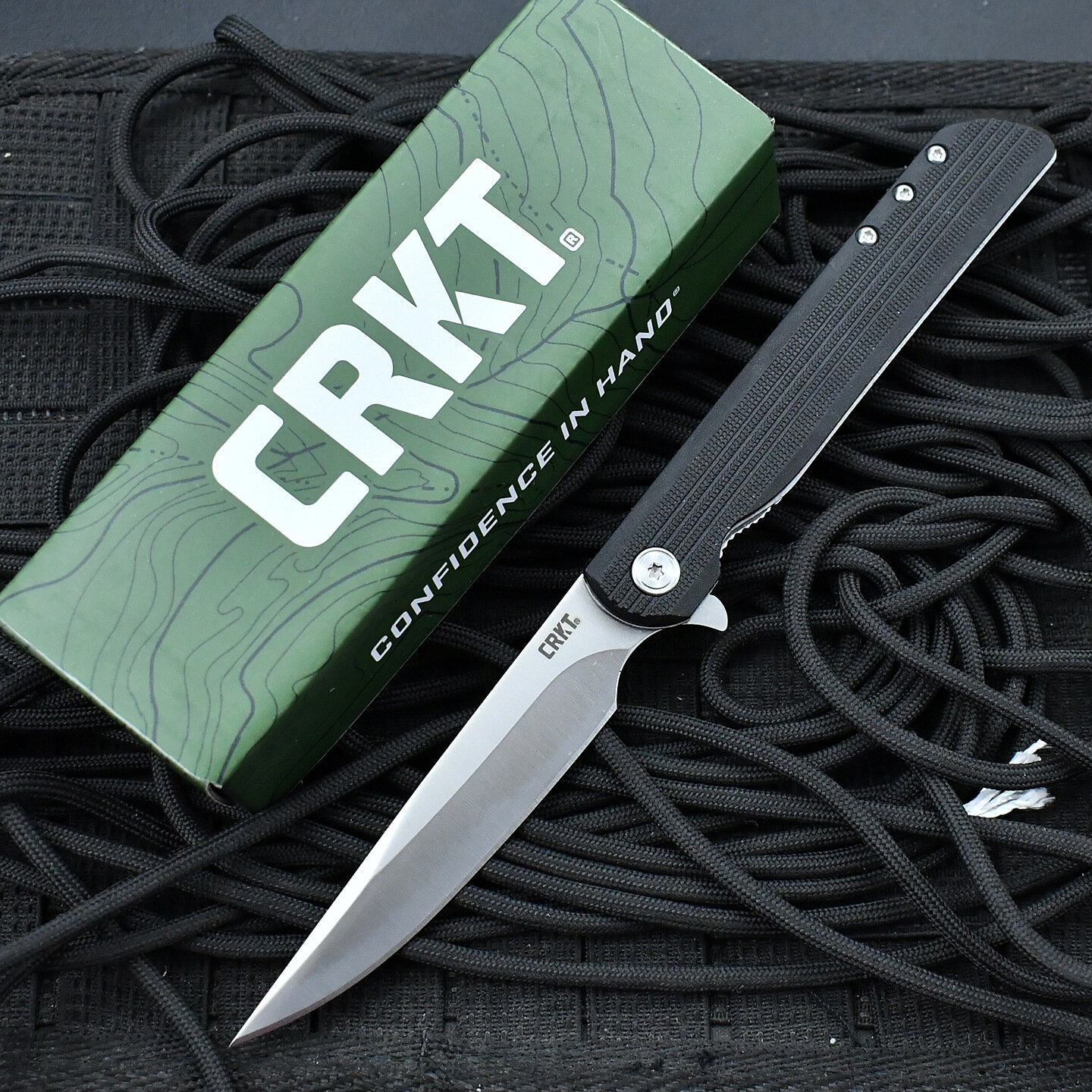 CRKT 3810Маленький портативный карманный нож, универсальный инструмент для кемпинга и нарезки фруктов