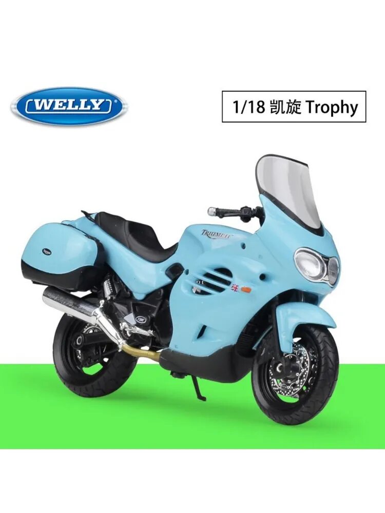 Коллекционный Мотоцикл Honda X-ADV 1:18 в Оливковом Цвете