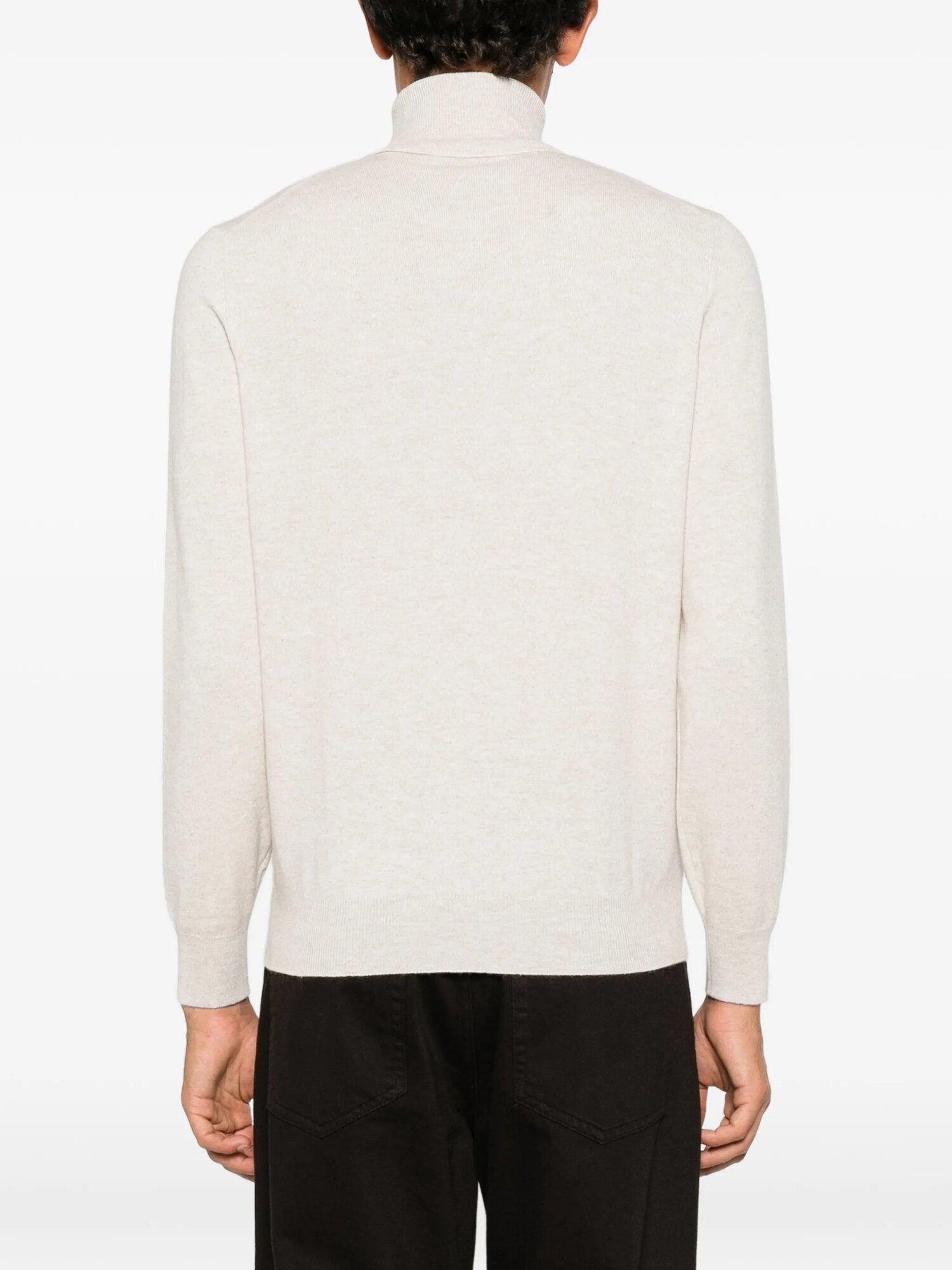 Свитер BRUNELLO CUCINELLI Roll-neck cashmere sweater, размер 50 — фото 1