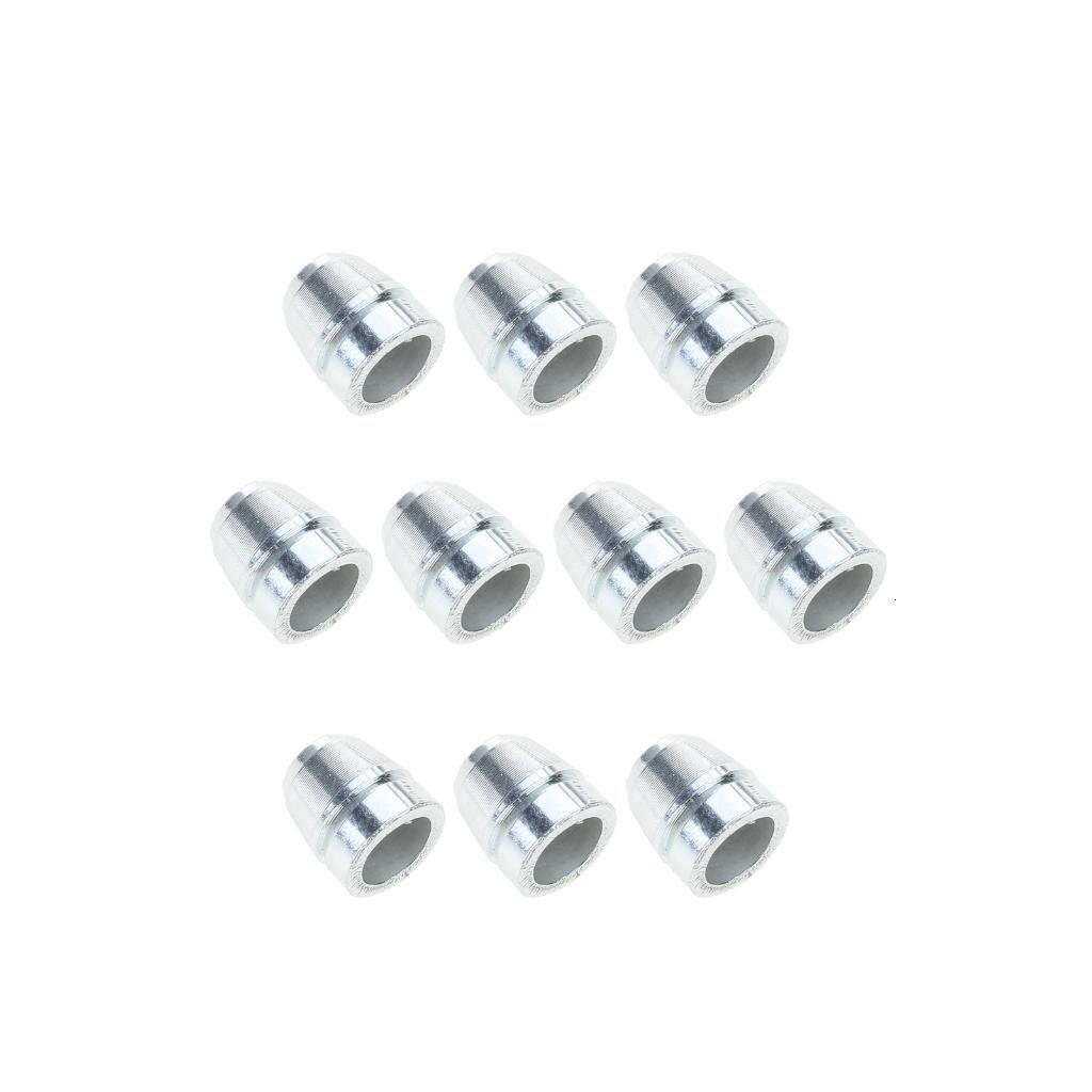 10 круглых металлических клиньев для топорищ, 8mm
