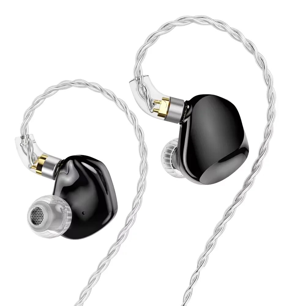 TRN VX Pro+ проводные наушники Black-3.5MM