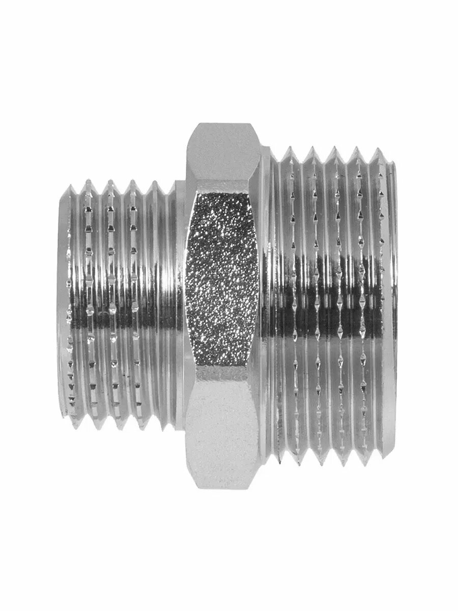 Ниппель (бочонок) переходной 3/4" x 1/2" НР