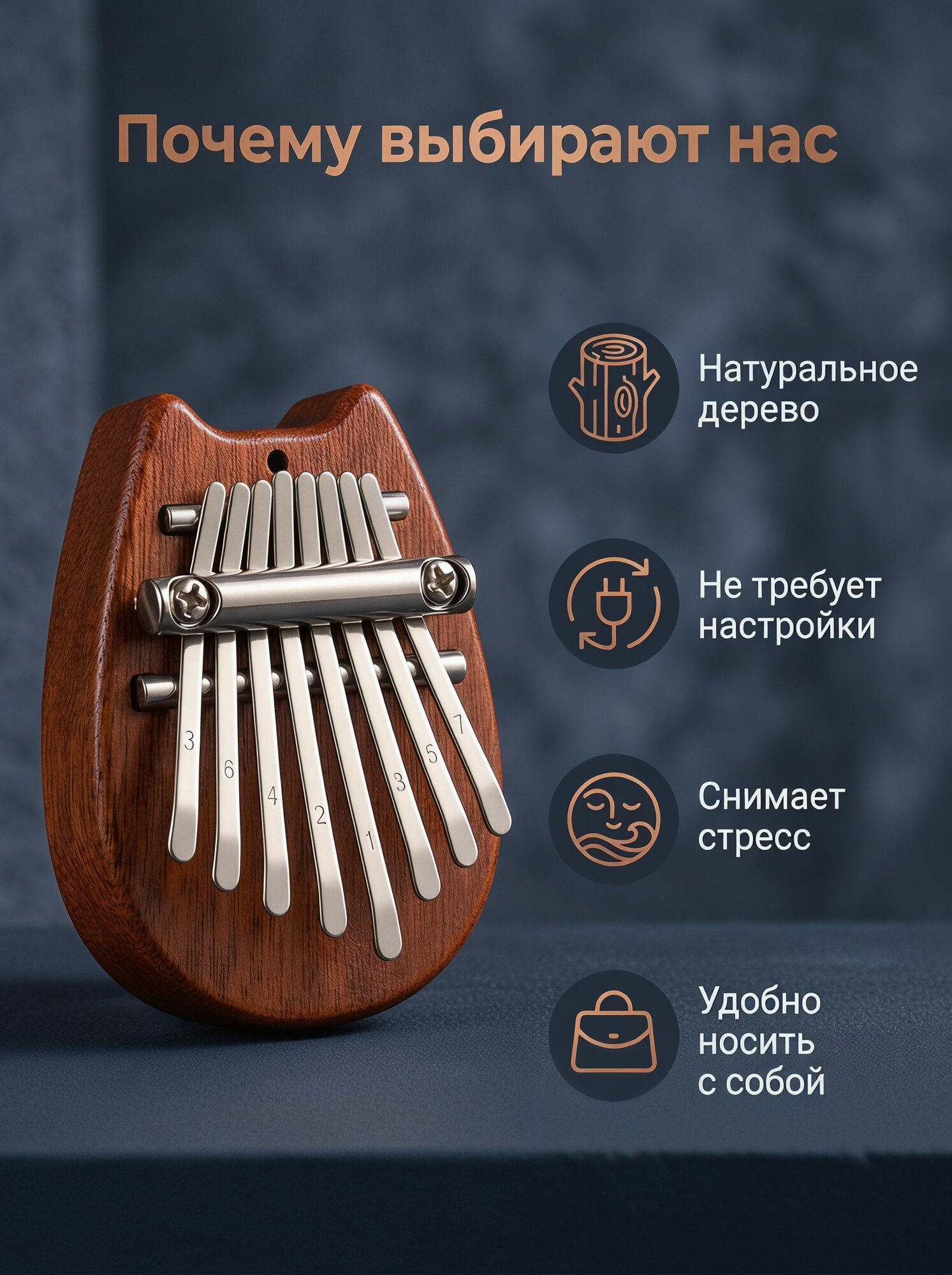 Калимба мини — фото 1