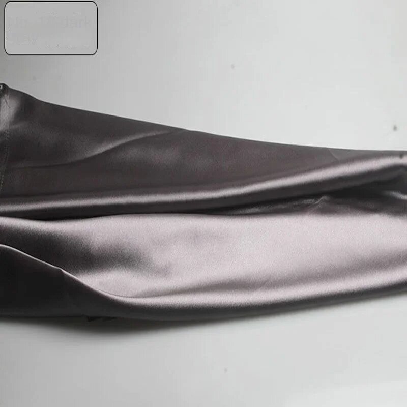 Вискозная атласная ткань 100% вискоза 1,5 м шириной Серый, Dark Grey