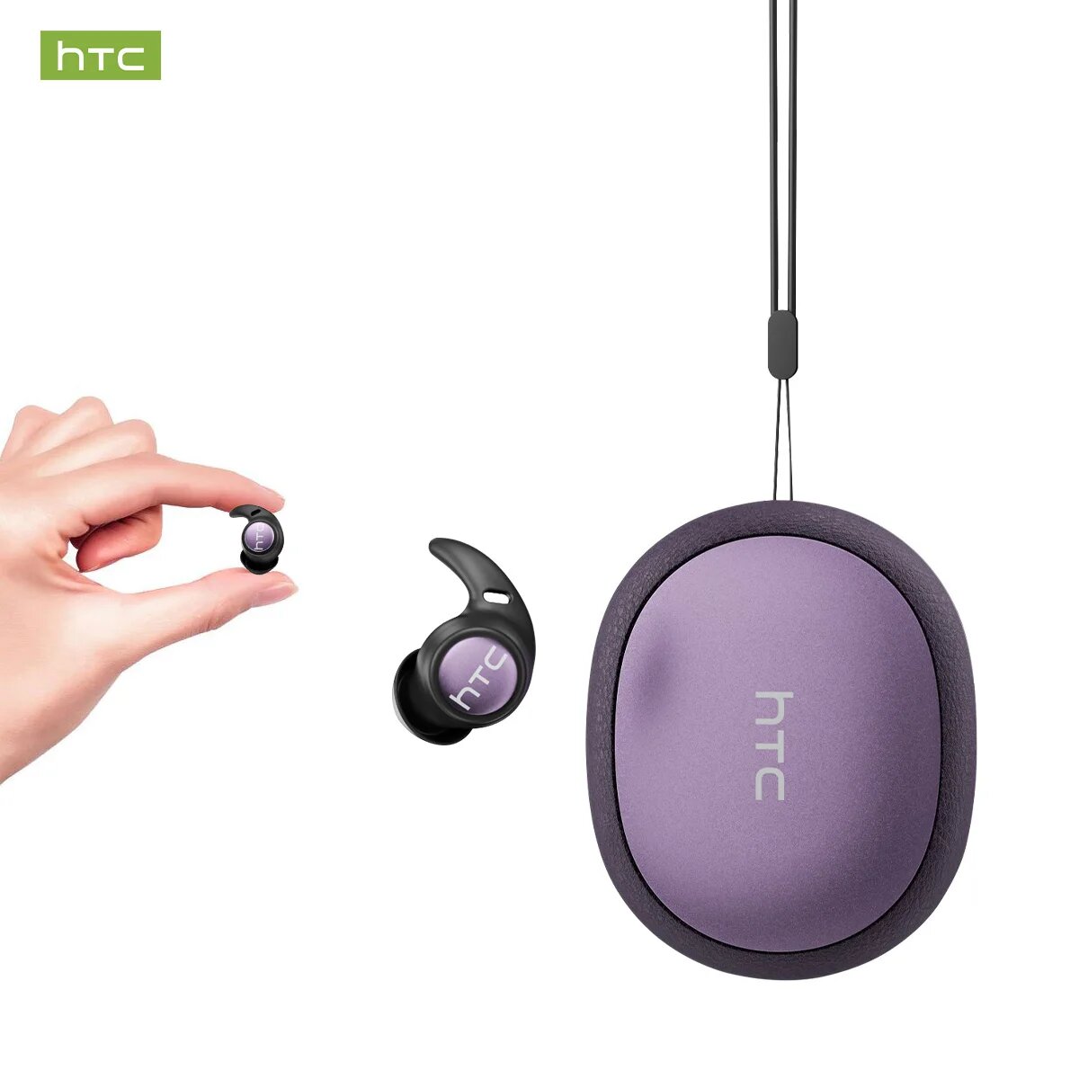 HTC NE76 Mini Bluetooth наушники с переводом purple AI