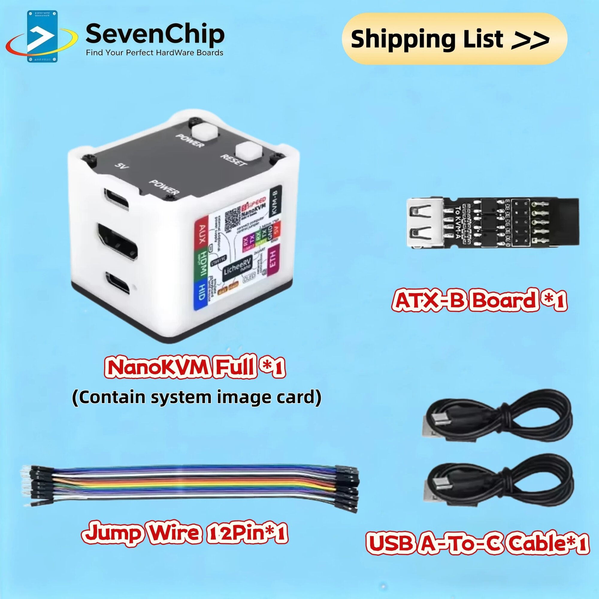 Sipeed NanoKVM PiKVM Мини-сервер с дистанционным управлением и обслуживанием HDMI Raspberry Pi Дистанционный последовательный порт LicheeRV Nano