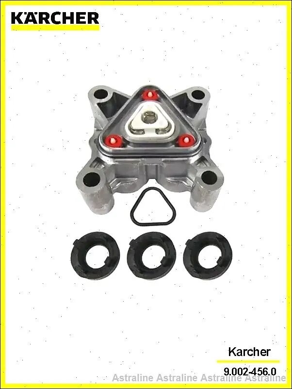 Комплект запасных частей помпы Alu FC RIC, K3-K5, Karcher (арт. 9.002-456.0)