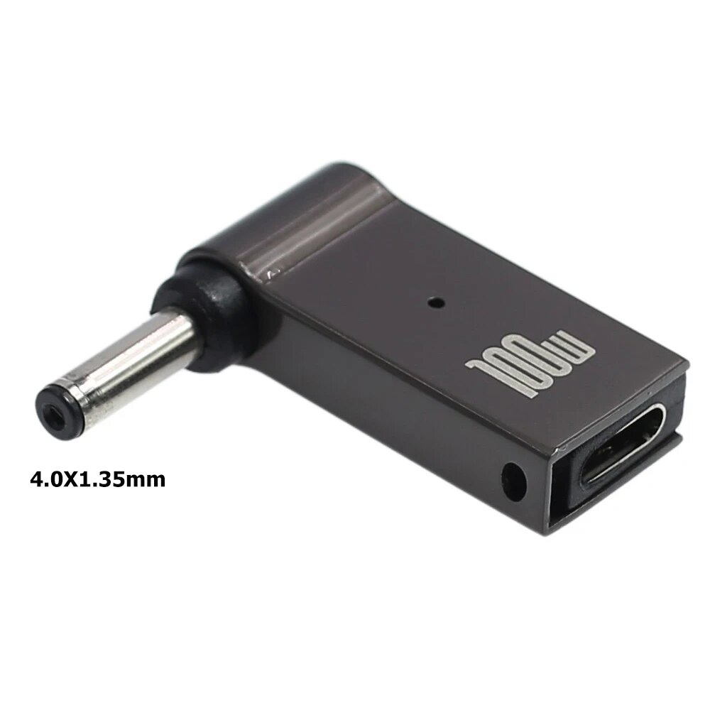 Адаптер питания USB-C 100W, 4.0*1.35mm