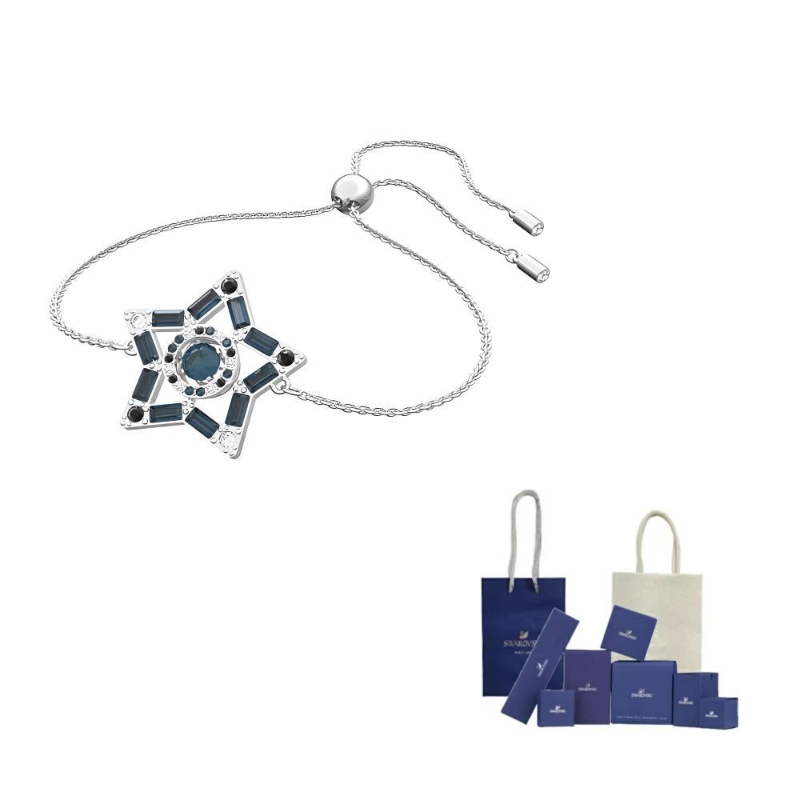 Теннисный браслет, кристаллы Swarovski