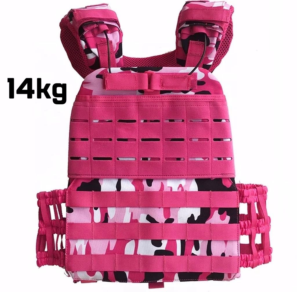 Жилет утяжелитель Steel Force (14кг) Military Pink