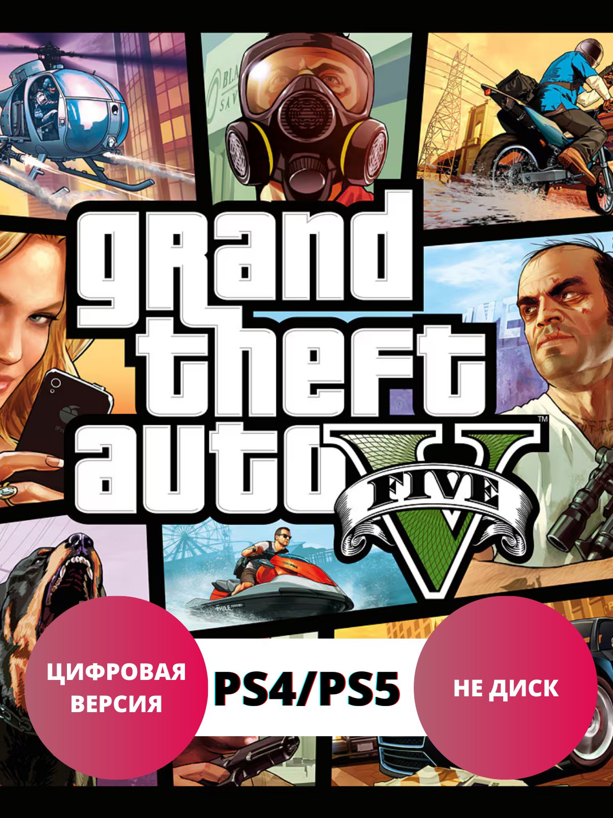 Игра Grand Theft Auto 5 на PS4 & PS5