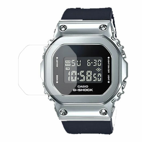 Скрин Мобайл защитный экран для часов Casio GM-S5600-1 из гидрогелевая плёнка прозрачная
