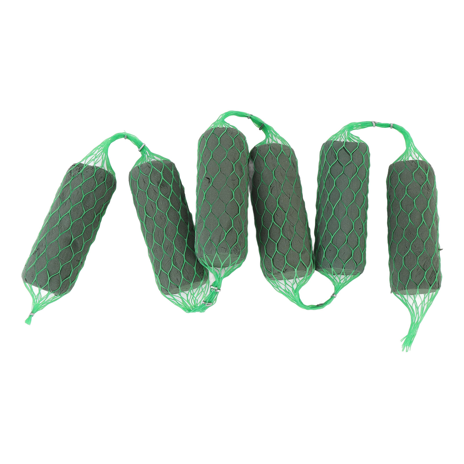 6pcs Цветочные губчатые блоки комплект набор цветочных пеной гирлянды, а также держатель поглощения, свадебный сад, домашний декор, декор дома