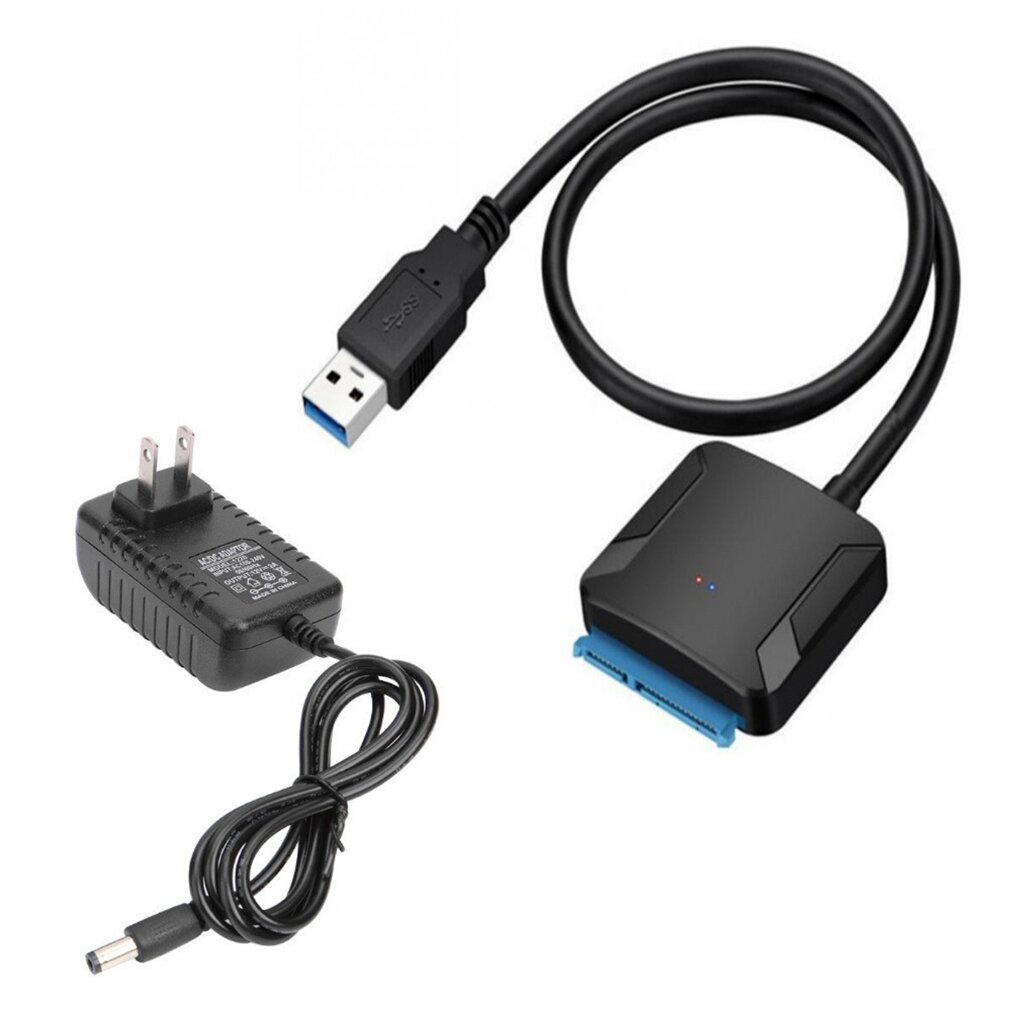 SSD жесткий диск универсальный кабель-адаптер для внешнего считывания SATA стандарт США 110 В