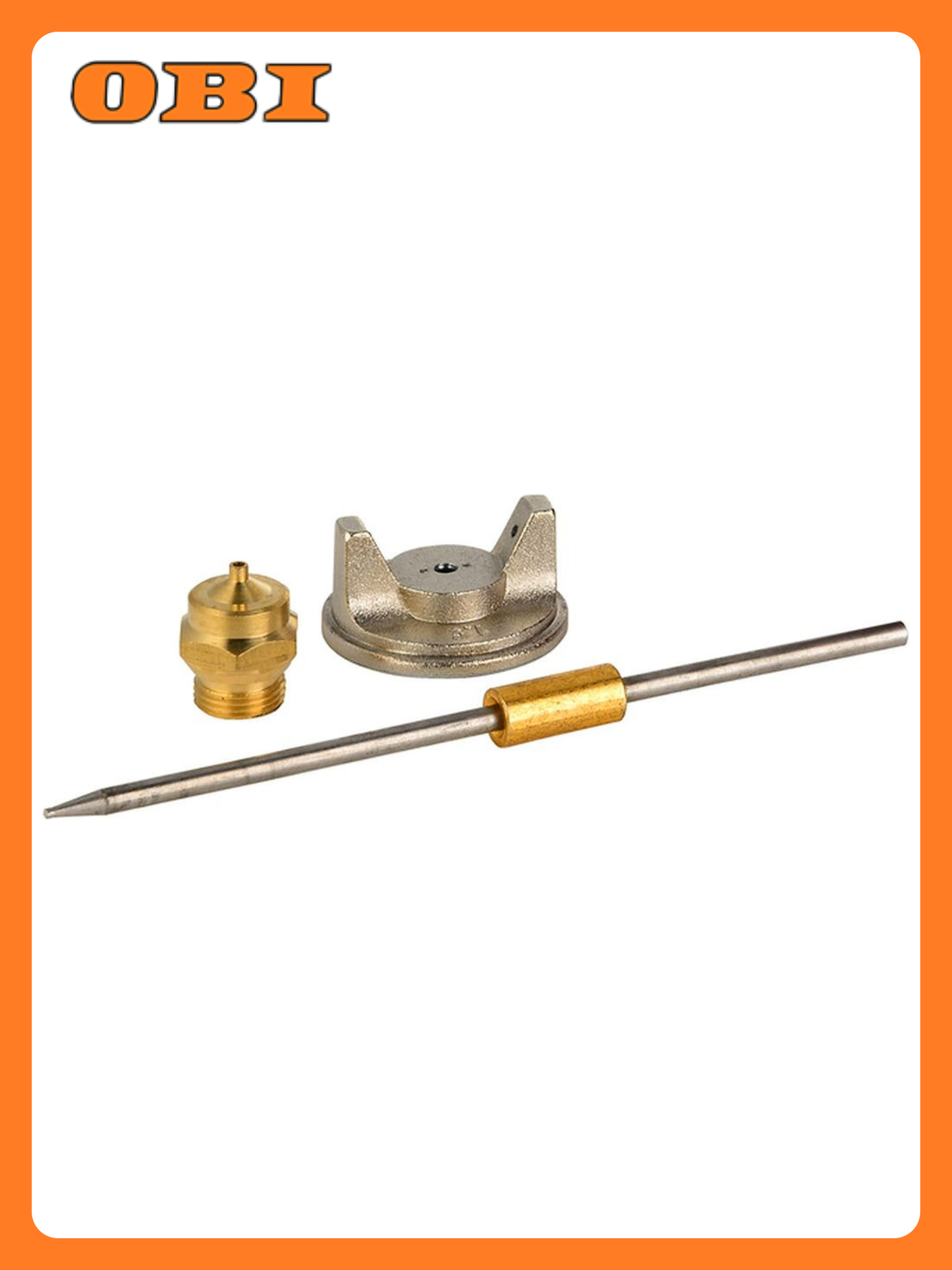 Сопло Elitech 0704.017600, для пневмокраскопульта, сталь, резьба, диаметр 2,5 мм