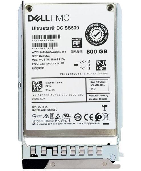 Жесткий диск Dell RD76R 800GB SAS 2,5" SSD