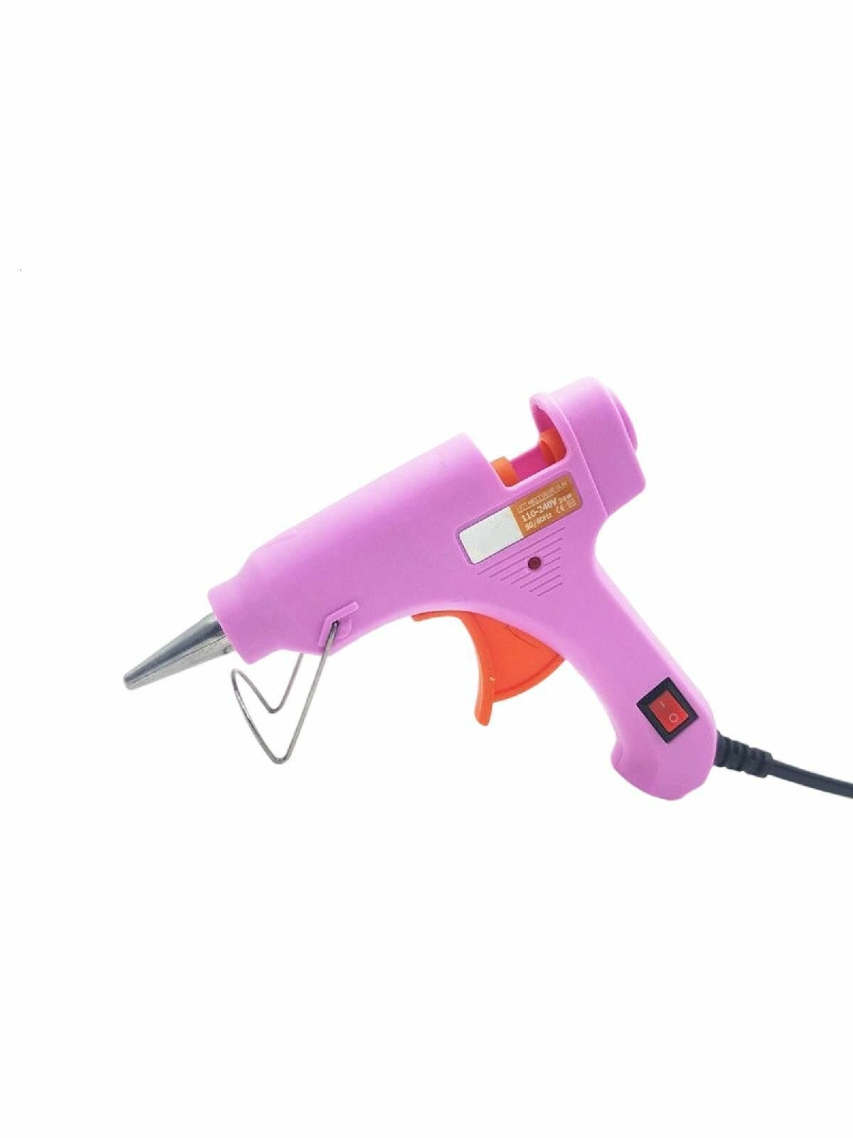 20W ручной клеевой пистолет для мелких работ - розовый