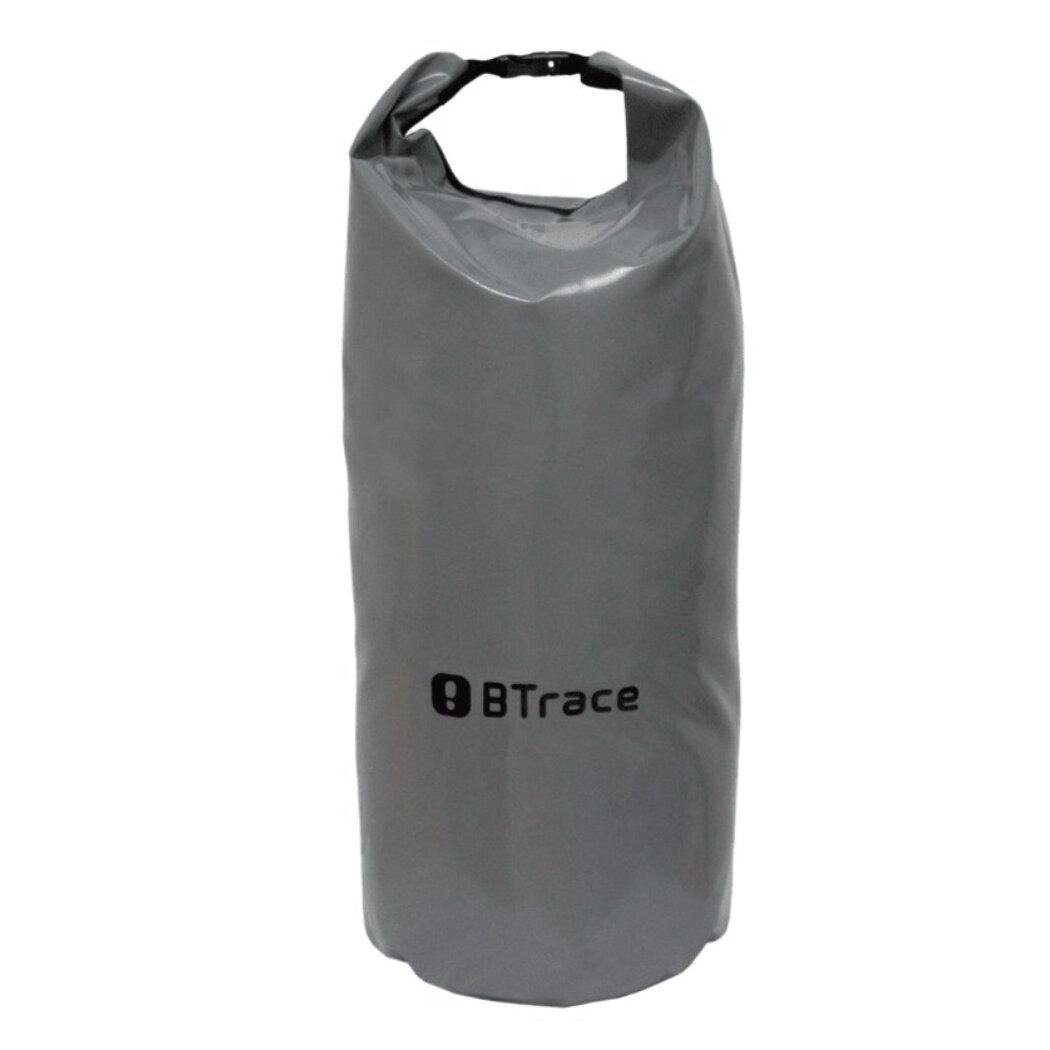 Гермомешок BTrace A0323-G усиленный ПВХ 60 л, высота 85 см, диаметр 33 см, серый