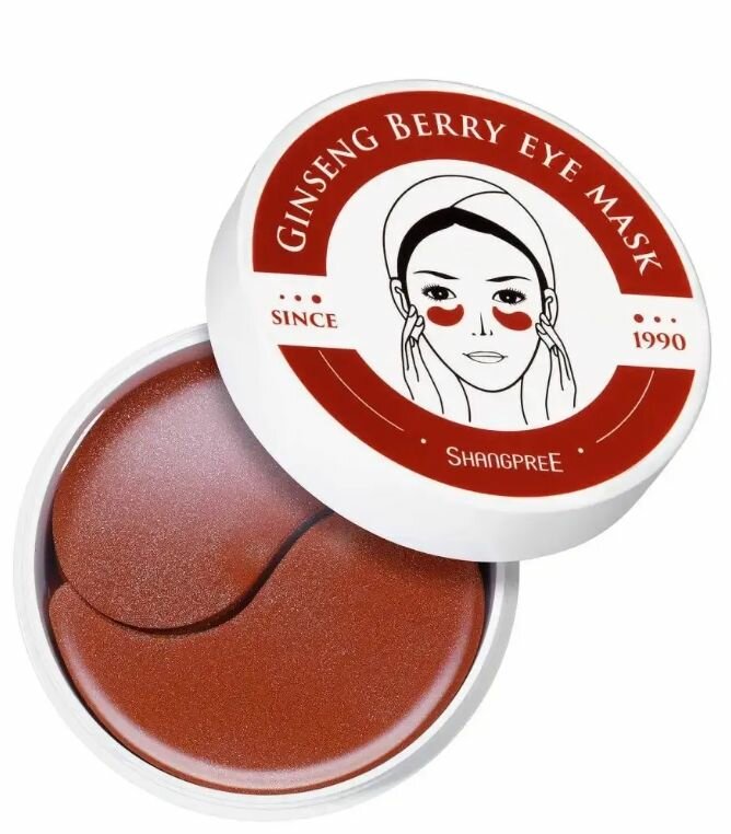 SHANGPREE Патчи для глаз, от отеков и морщин 60 шт