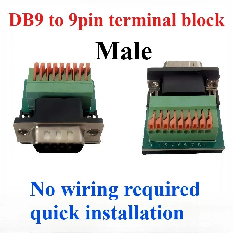 RS232/422/485 Коммутационная плата сигнала DB9 Male