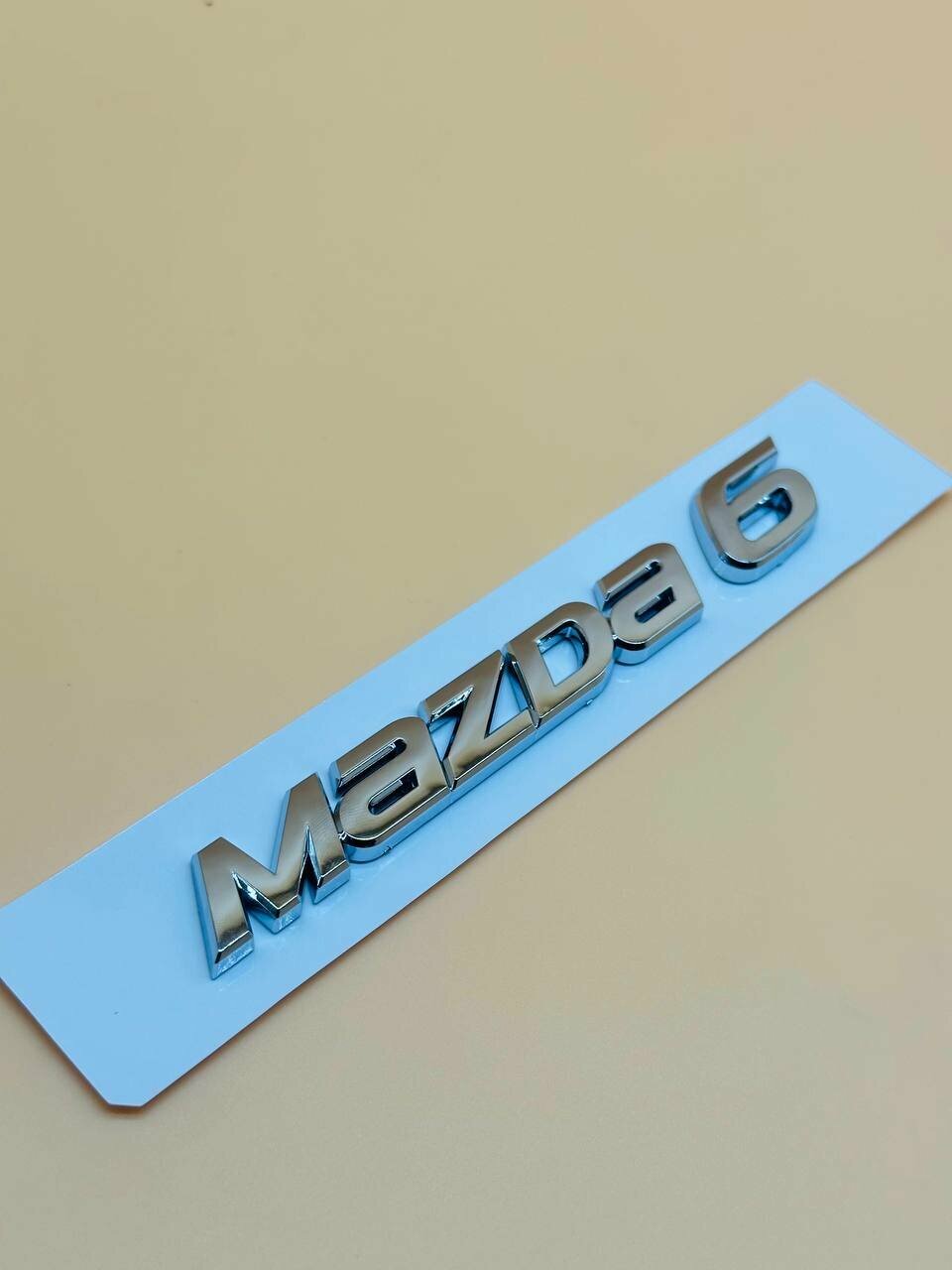 Надпись MAZDA мазда 6 Хром ABS