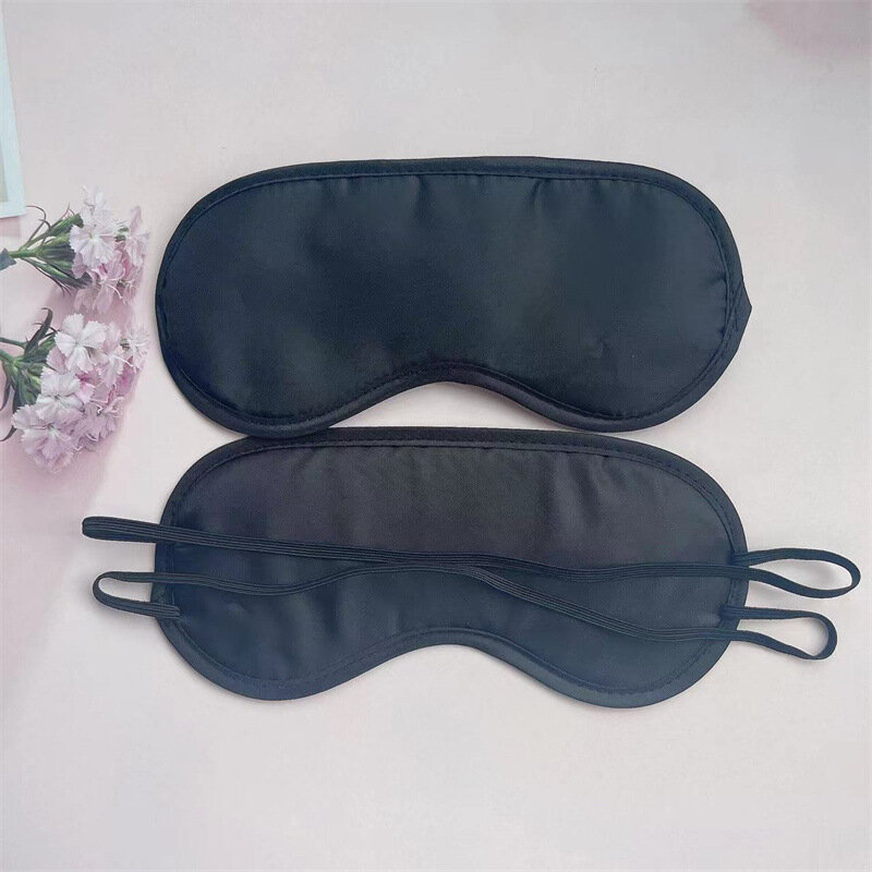 Черная полиэфирная маска для глаз затенение маска для глаз обеденный перерыв маска для глаз Игровая Тренировка