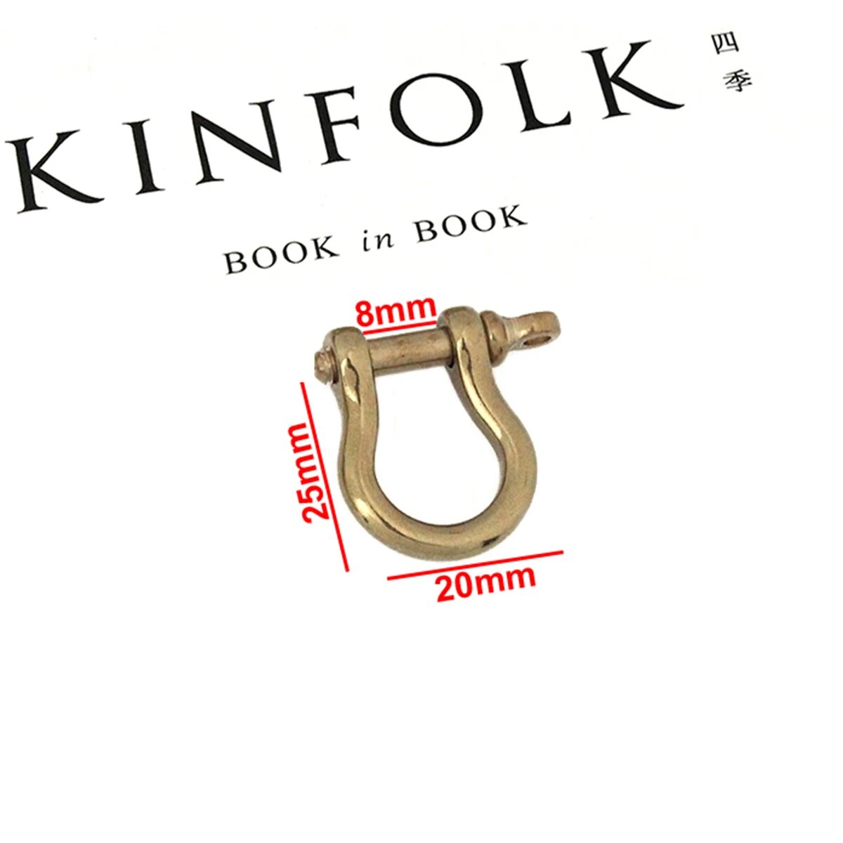 Латунный карабин 8mm CLOXY