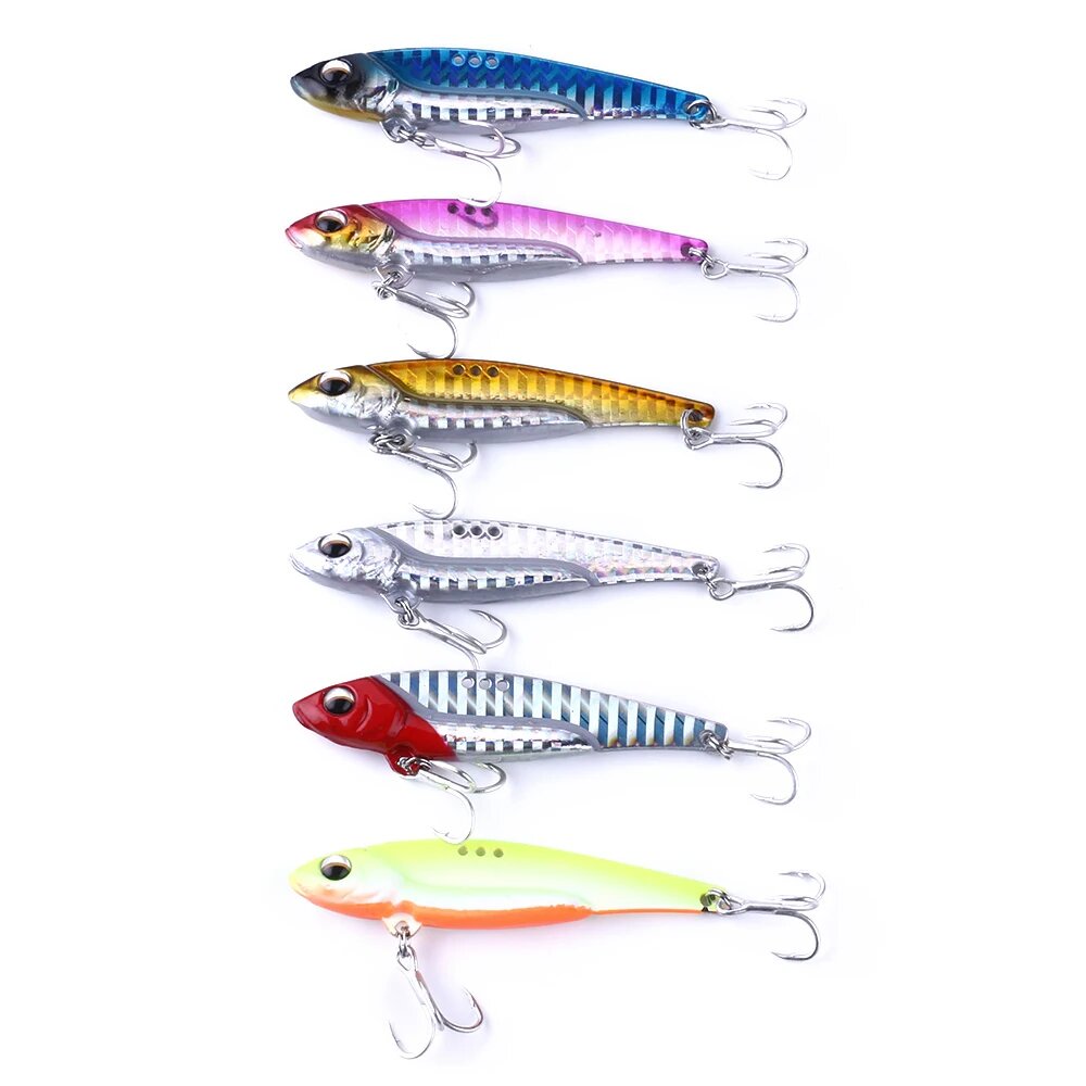 NEWUP блесна вибрация 13г/16г/20г 6.3cm 13g, 6pcs