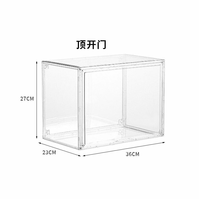 Сверхбольшая сумка для хранения, коробка для высоких сапог, пылезащитный органайзер, стойка для хранения роскошных товаров, прозрачный демонстрационный кейс